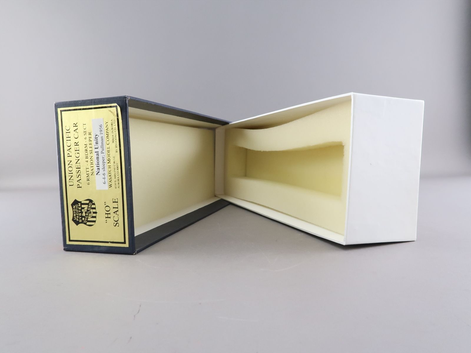 HO Brass Model - Wasatch UP Union Pacific 6-4-6 Sleeper NATIONAL UNITY ...