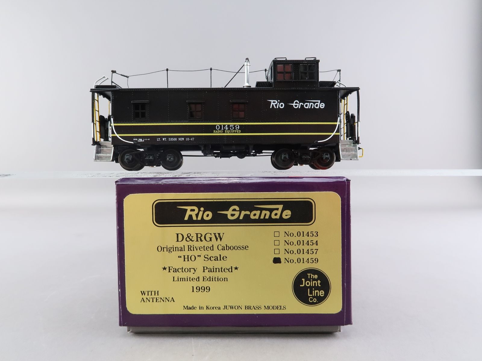 HO Brass Model - DP D&RGW Rio Grande Joint Line Original Riveted ...