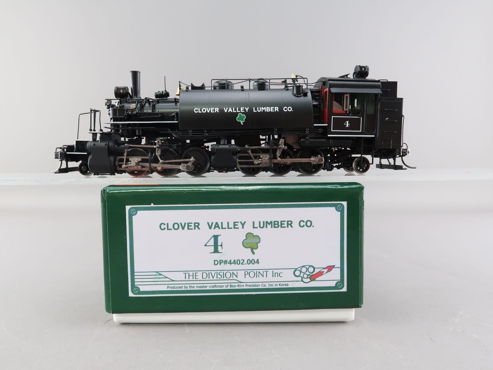HO Brass Model - DP 4402.004 Clover Valley Logging Mallet 2-6-6-2T #4- F/P - 2023 Run - Boo Rim