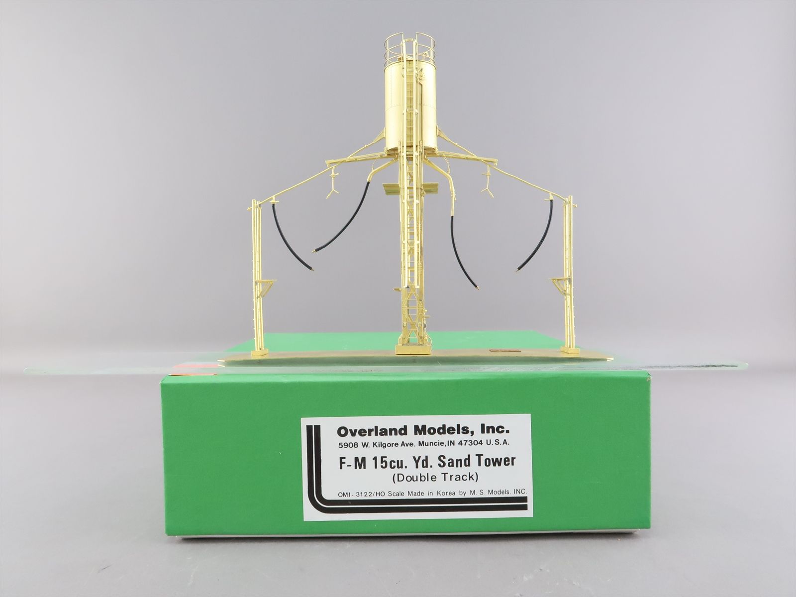 HO Brass Model Structure - OMI 3122 F-M 15 Cubic Yard Double Track Sand ...