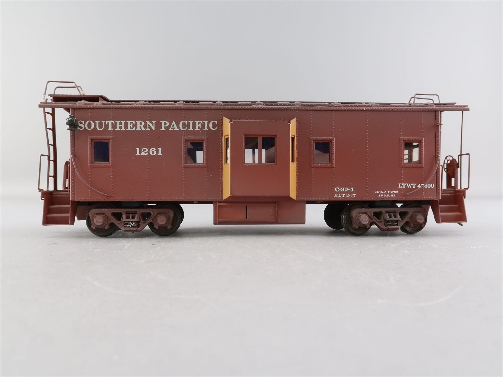 O Brass Model - USH 914 SP Southern Pacific B-W Bay Window Steel ...