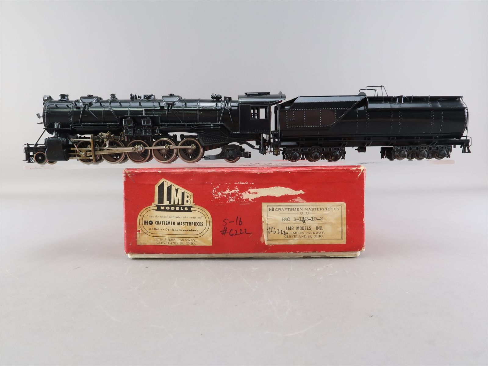 HO Brass Model - LMB B&O Baltimore & Ohio S-1 2-10-2 - Custom ...