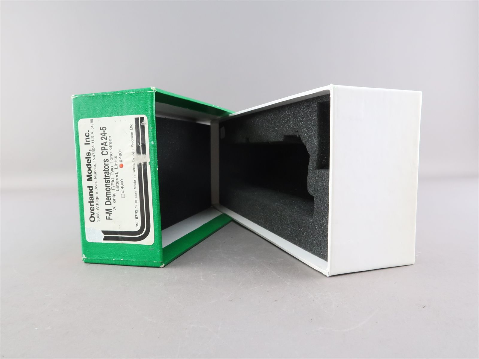 HO Brass Model - OMI 6743.1 FM Demonstrator CPA24-5 #4801 - F/P - 1998 ...