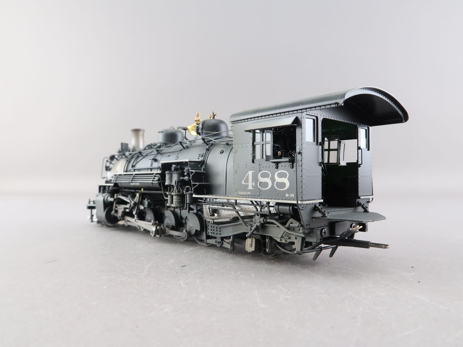 Sn3 Brass Model - P-B-L D&RGW Rio Grande K-36 2-8-2 1940's #488 - F/P ...