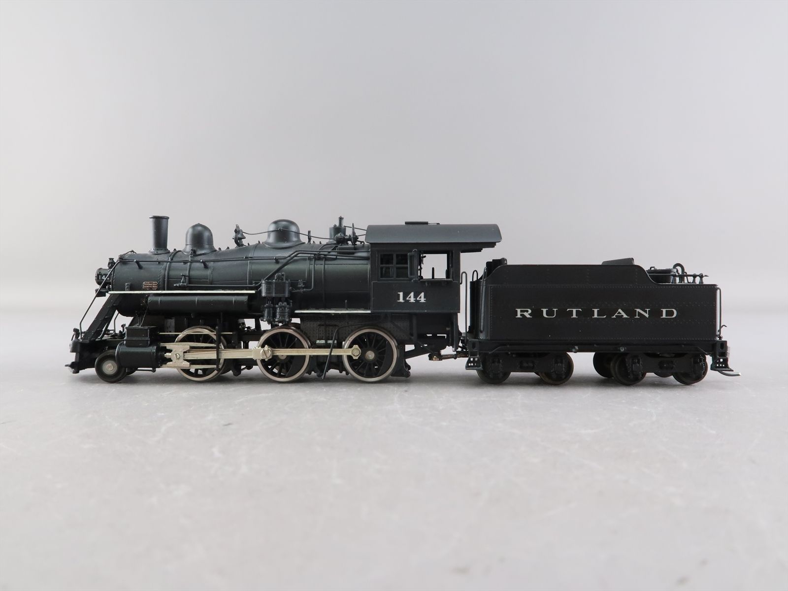 HO Brass Model - Key RUT Rutland Railroad E-1D 2-6-0 #144 - F/P - 1989 ...