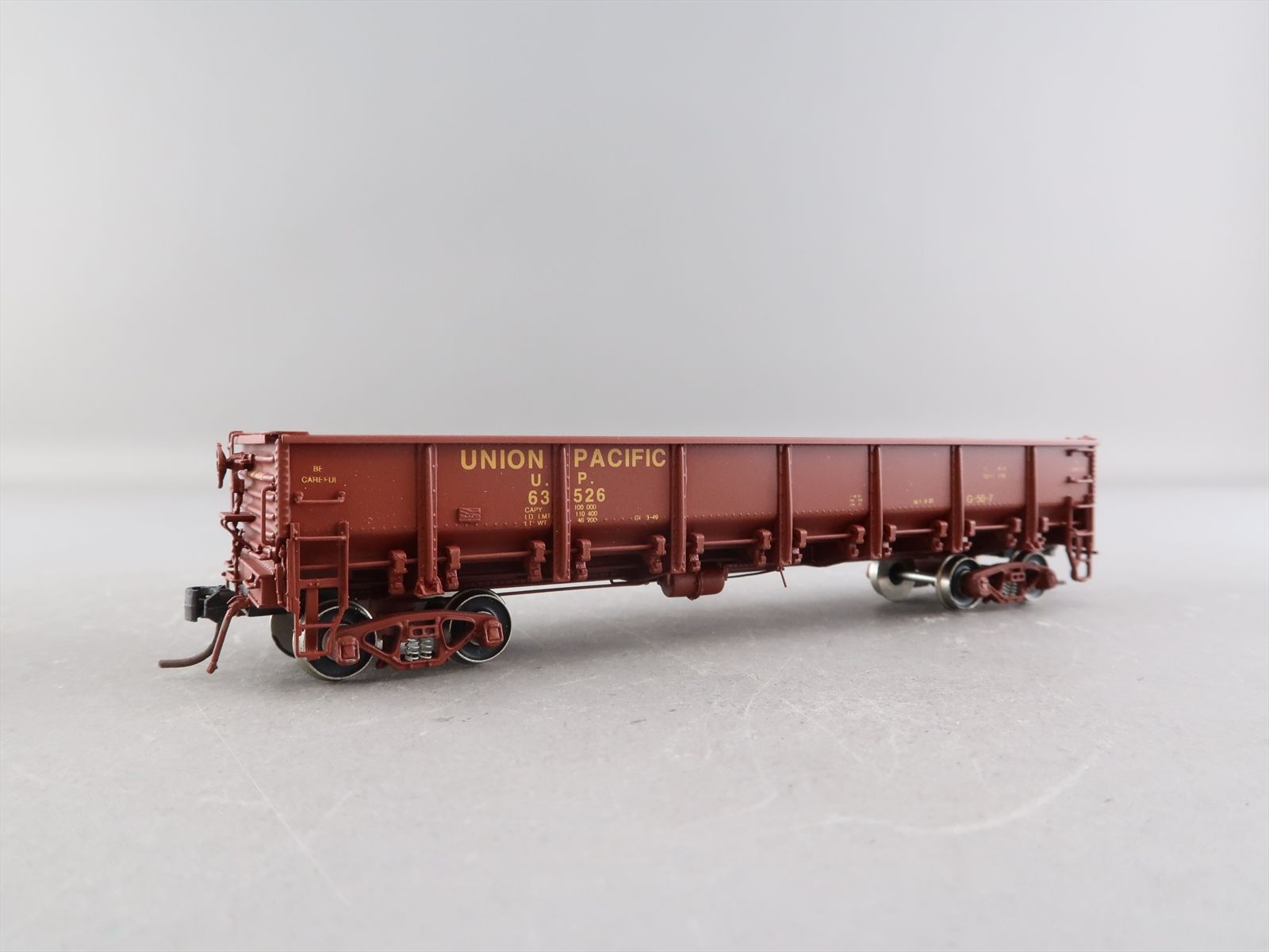 HO Brass Model - CIL 2251.1 UP Union Pacific G 50-7 Drop Bottom Gondola ...