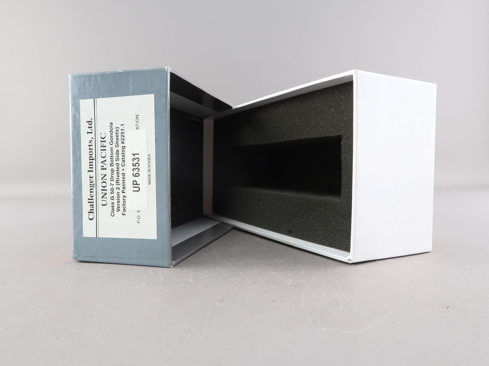 HO Brass Model - CIL 2251.1 UP Union Pacific G 50-7 Drop Bottom Gondola ...