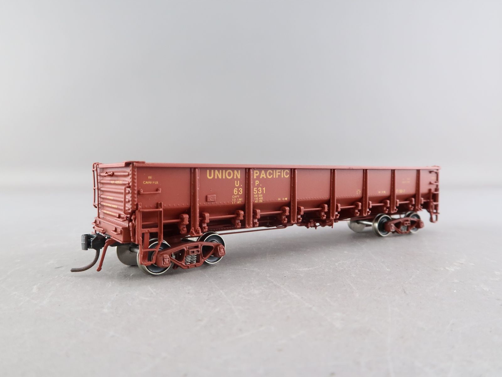 HO Brass Model - CIL 2251.1 UP Union Pacific G 50-7 Drop Bottom Gondola ...