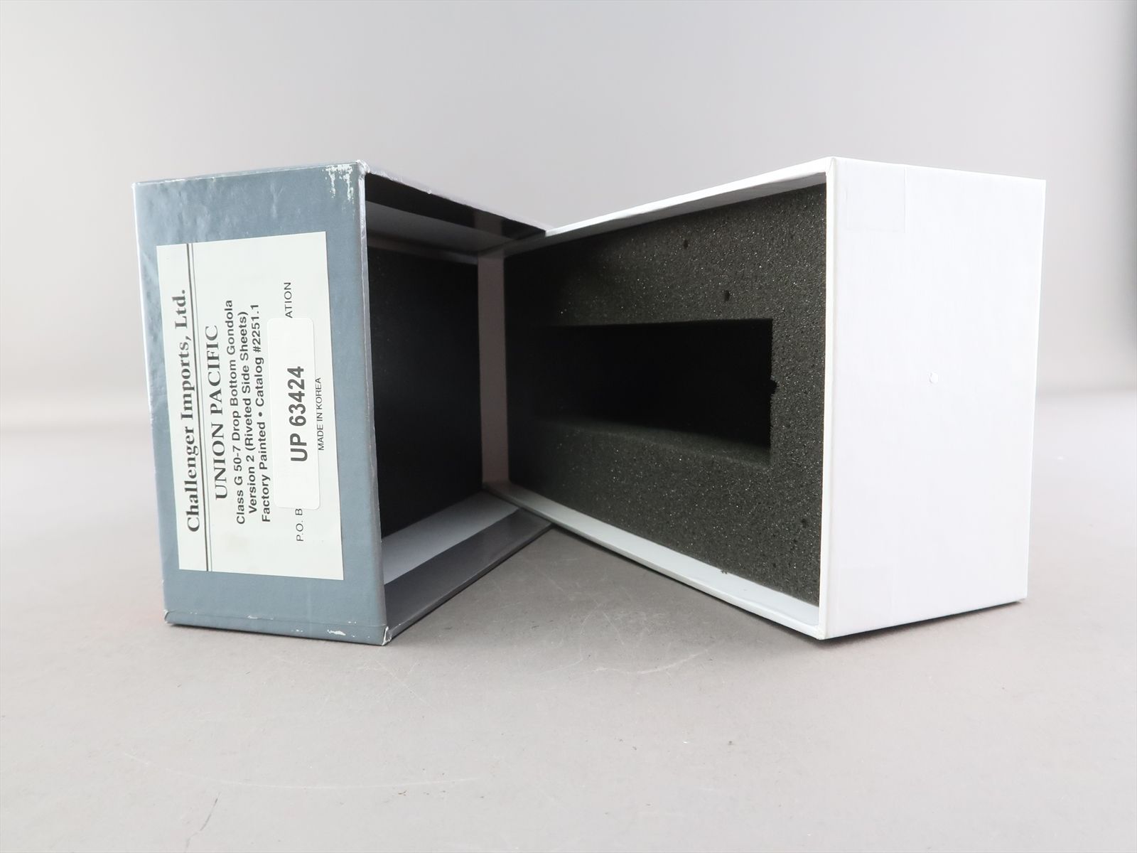 HO Brass Model - CIL 2251.1 UP Union Pacific G 50-7 Drop Bottom Gondola ...