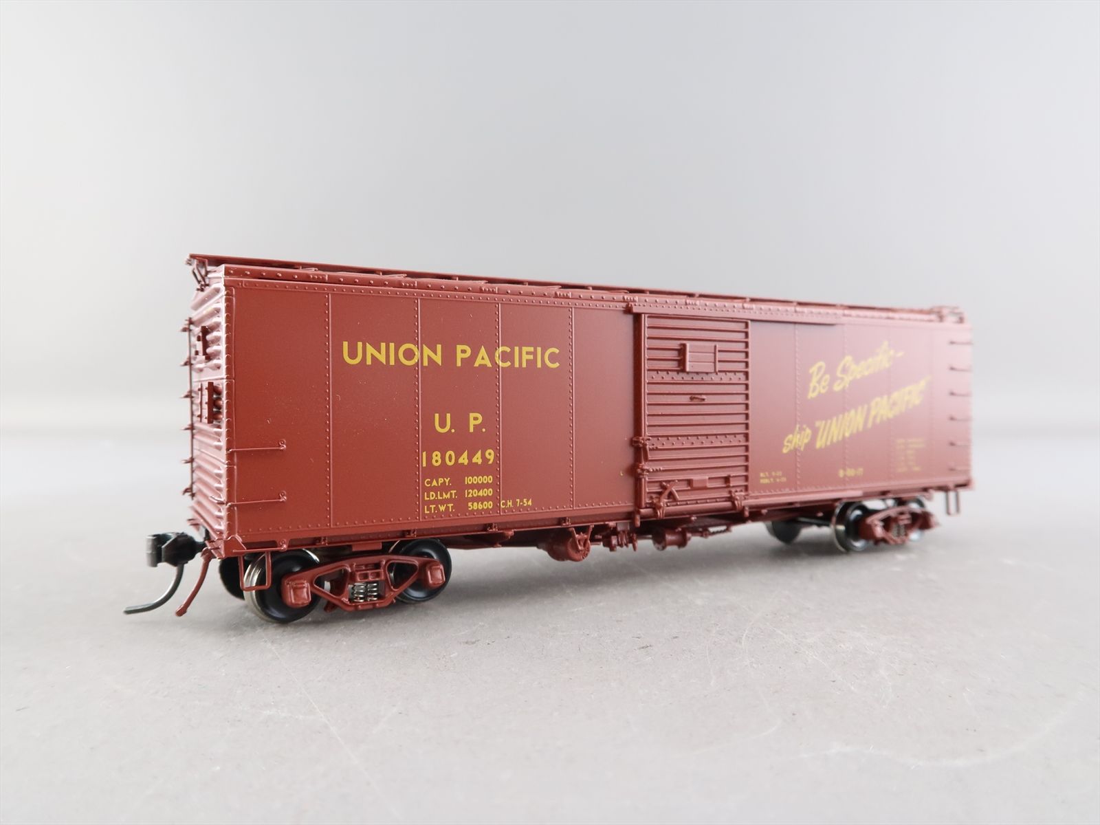 HO Brass Model - CIL 2408.4 UP Union Pacific B-50-17 Steel Side Boxcar ...