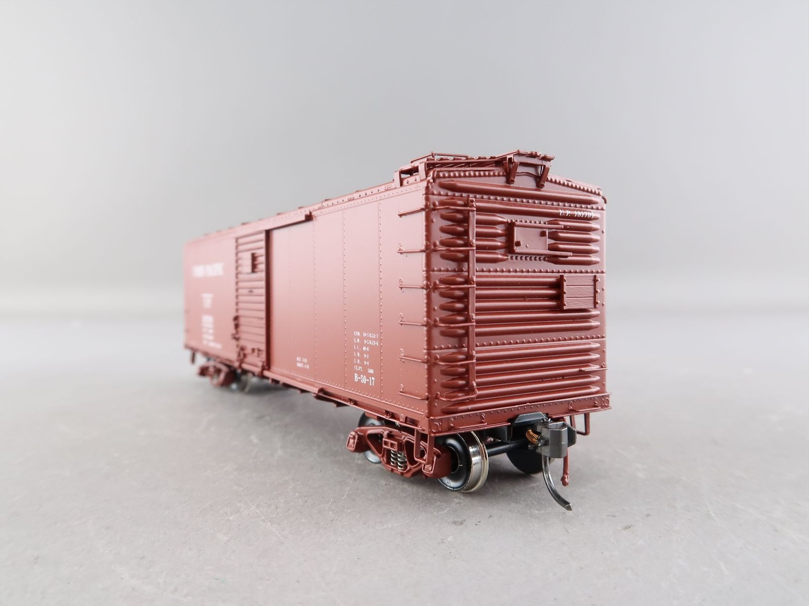 HO Brass Model - CIL 2408.1 UP Union Pacific B-50-17 Steel Side Rebuilt ...