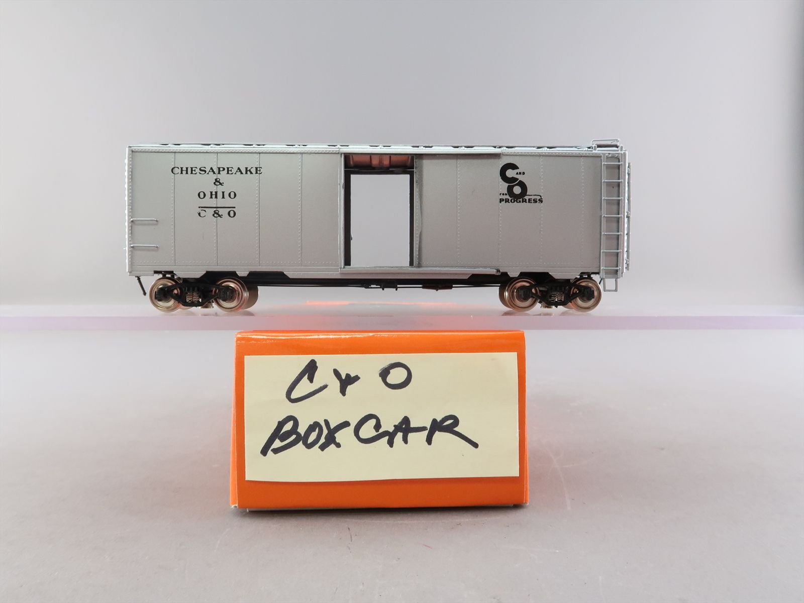 HO Brass Model - PSC C&O Chesapeake & Ohio 40' Boxcar Box Car SINGLE ...