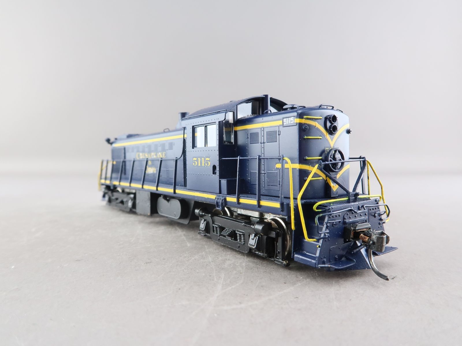 HO Brass Model - ALCO D-106 C&O Chesapeake & Ohio RS-1 #5115 - Custom - 1982 Run - Samhongsa ...