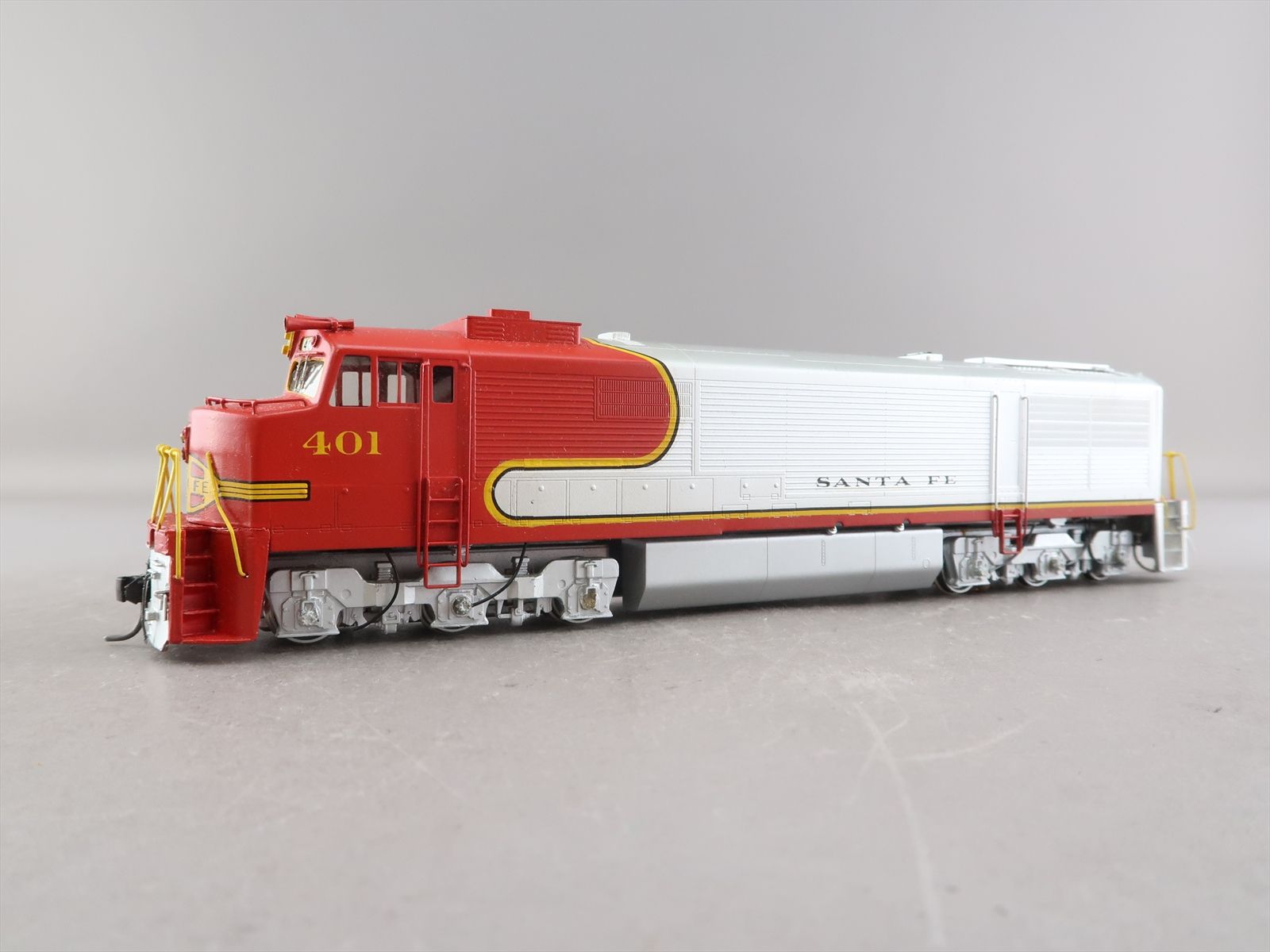 HO Brass Model - HM Hallmark AT&SF Santa Fe GE U30CG #401 - Custom ...