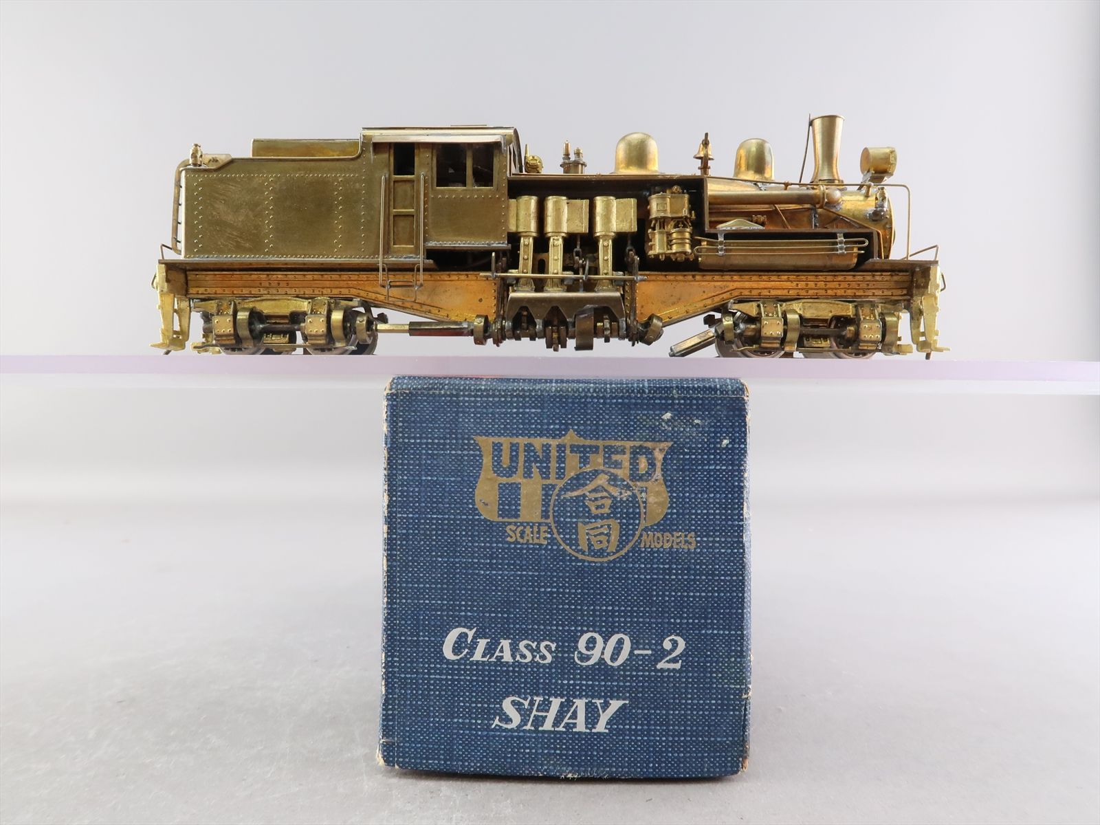 HO Brass Model - PFM Class 90-2 2 Truck Shay Logging - Unpainted ...