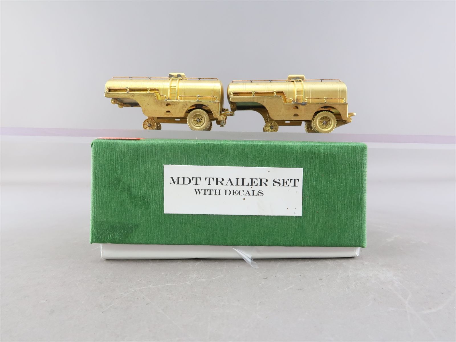 HO Brass Model - OMI 3159 MDT Merchant's Despatch 2 Semi Milk Trailers ...