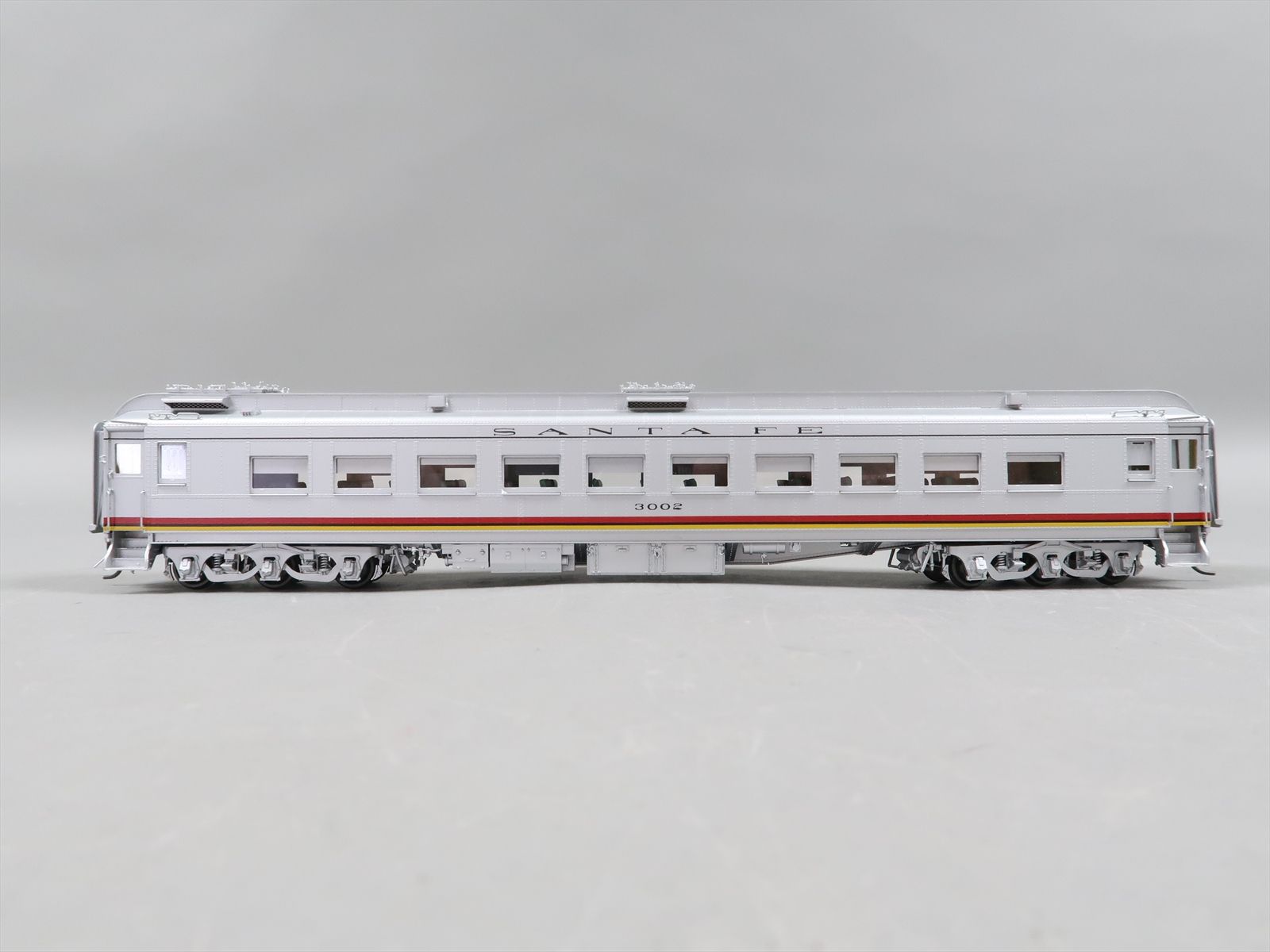 HO Brass Model - TCY 1199 AT&SF Santa Fe Valley Flyer 4-6-2 & 6 Car Set ...