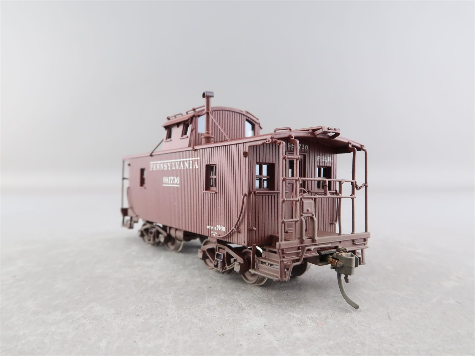 HO Brass Model - Railworks R-230 PRR Pennsylvania N6b Wood Cabin Car ...