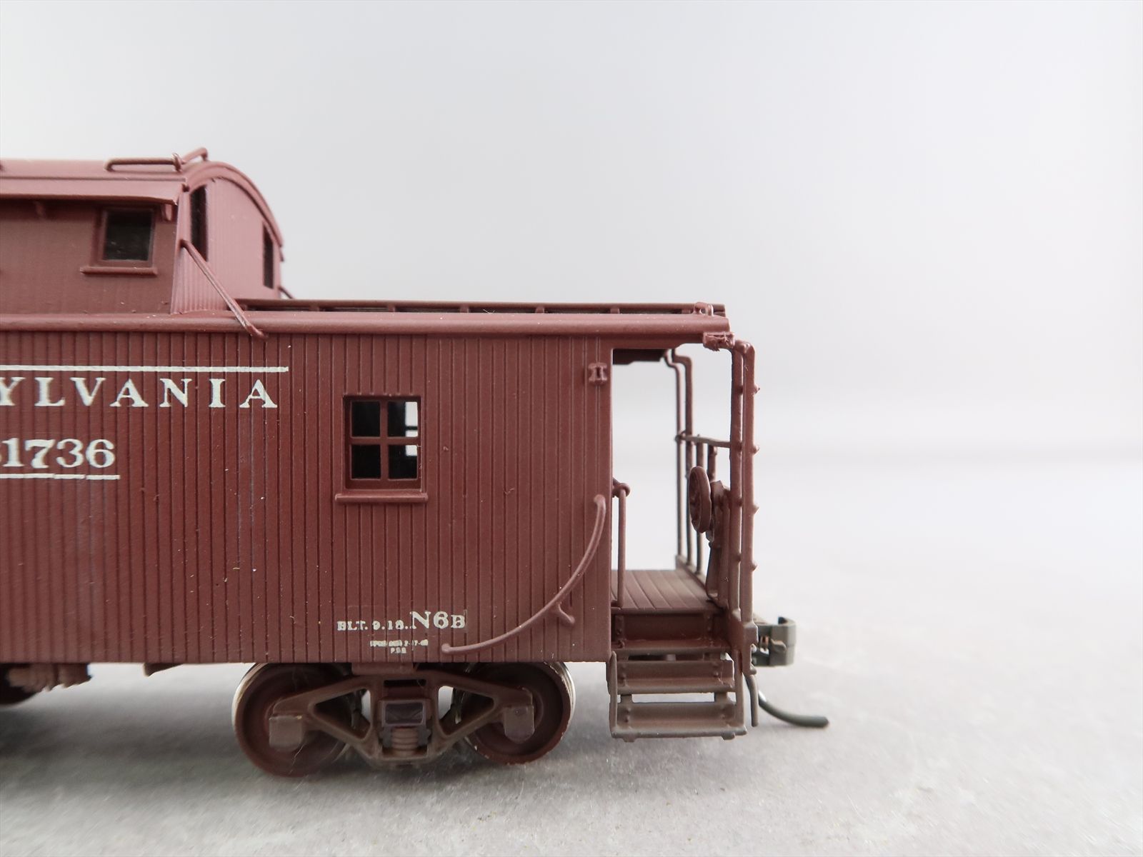 HO Brass Model - Railworks R-230 PRR Pennsylvania N6b Wood Cabin Car ...