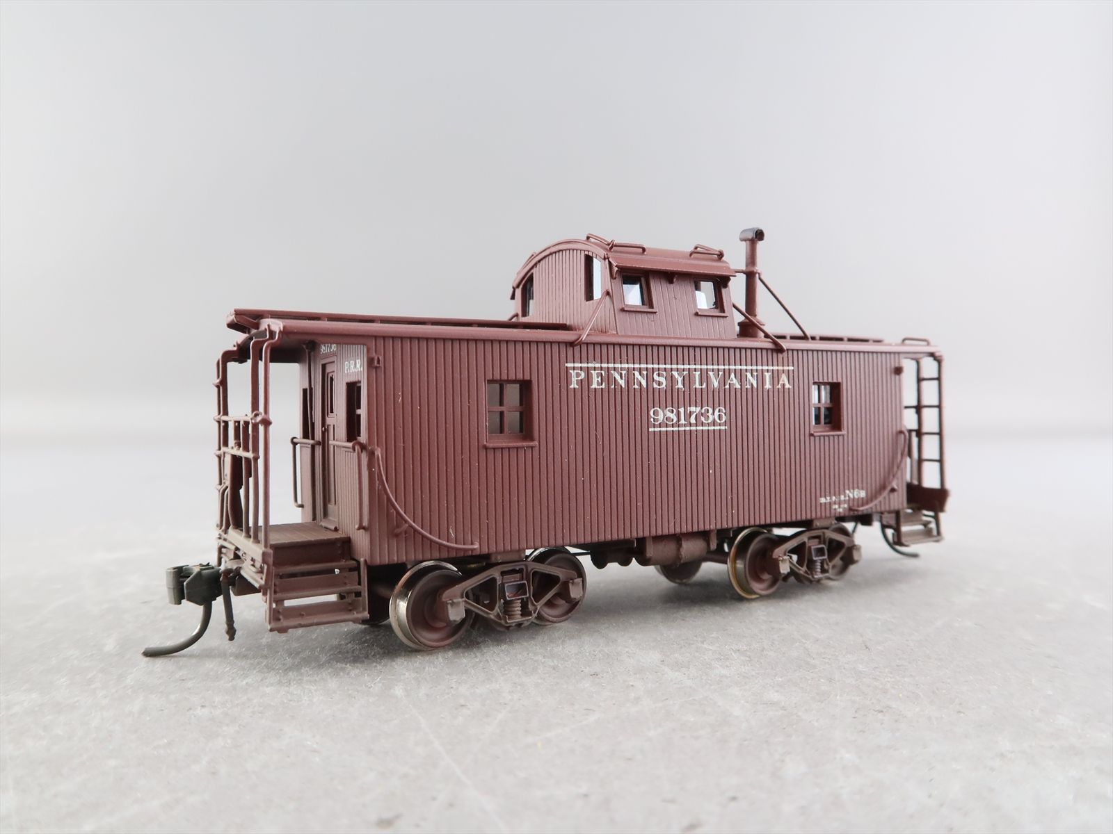 HO Brass Model - Railworks R-230 PRR Pennsylvania N6b Wood Cabin Car ...