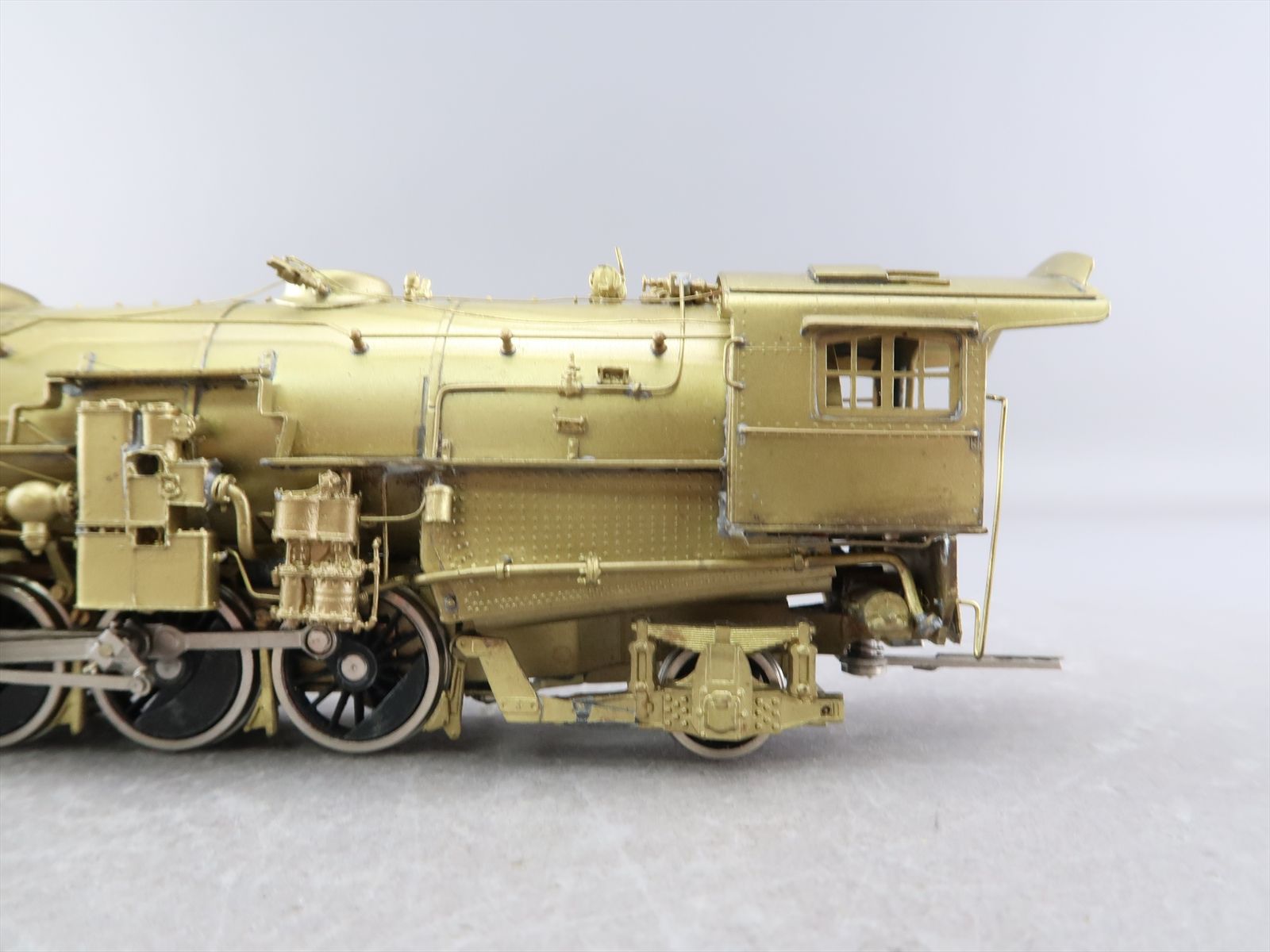 HO Brass Model - PFM SOU Southern MS-4 2-8-2 Worthington FWH - Unpainted - 1978 Run - Samhongsa ...