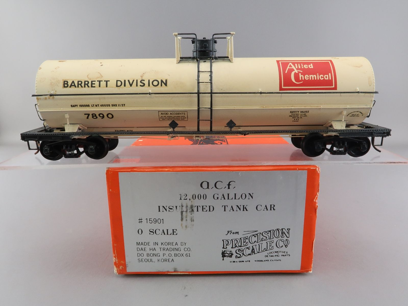 O Brass Model - PSC 15901 BMXO Barrett Division ACF 12000 Gallon ...