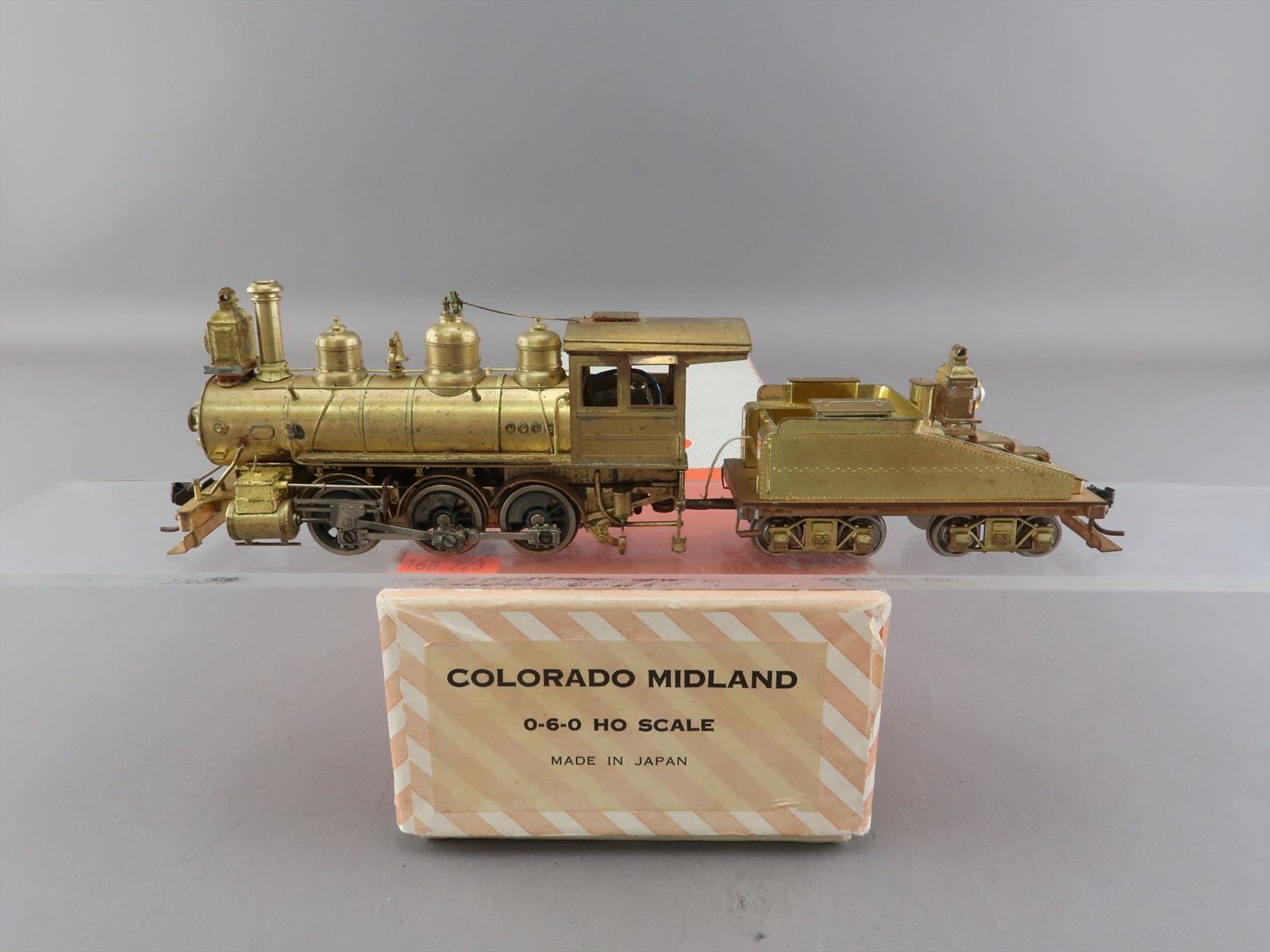 HO Brass Model - MEW CM Colorado Midland 0-6-0 - Unpainted - 1966 Run ...