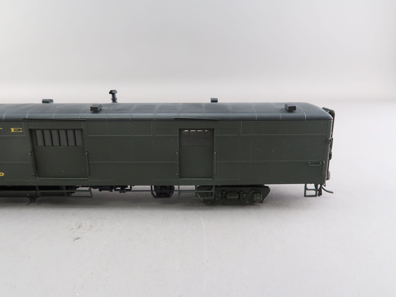 HO Brass Model - Key ATSF Santa Fe Motor Car M-160 Pre 1945 Zebra Stripe - F/P - 1998 Run - Made ...
