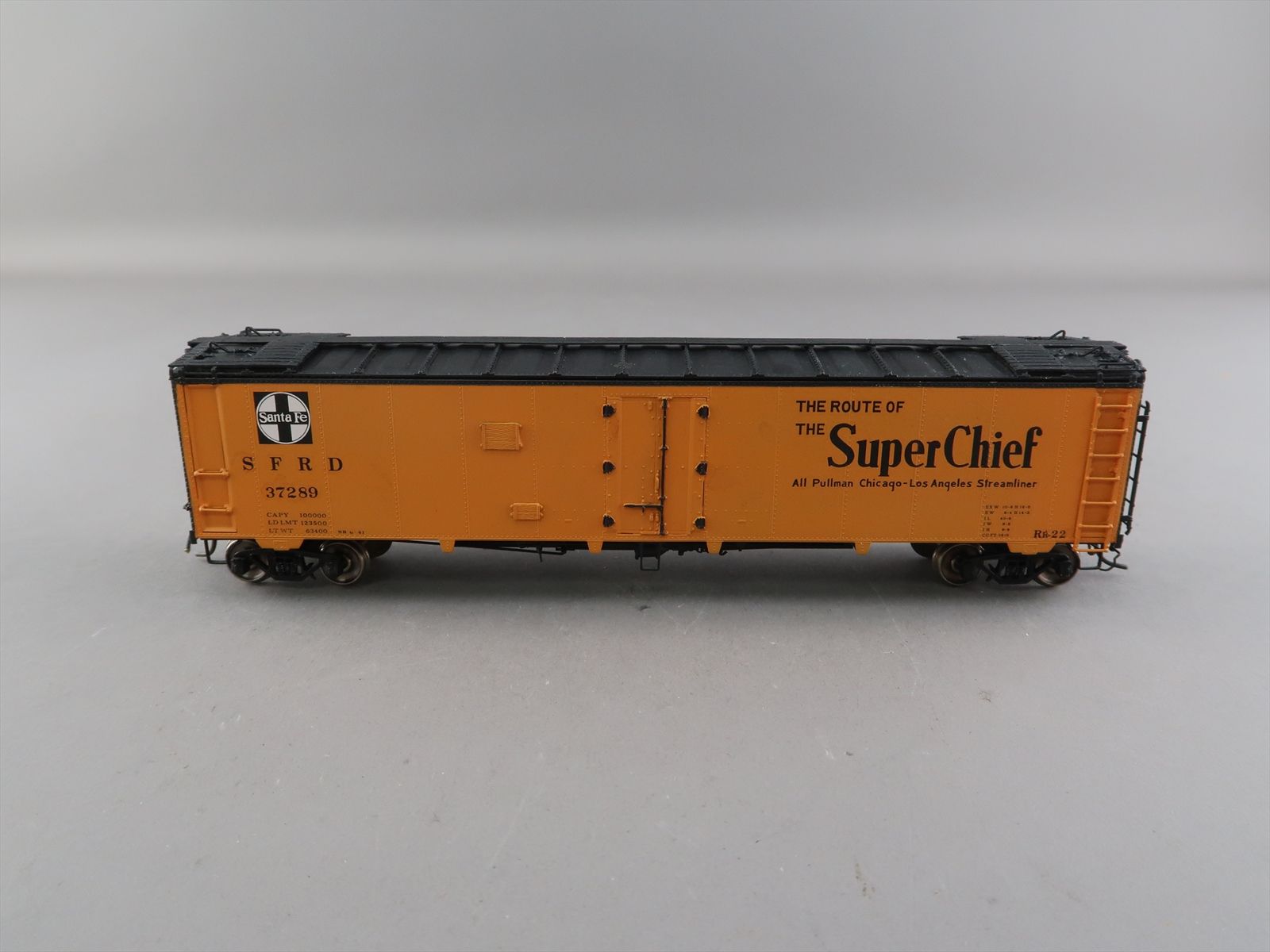 HO Brass Model - OMI 3282 AT&SF SFRD Santa Fe 50' Ice Reefer ...
