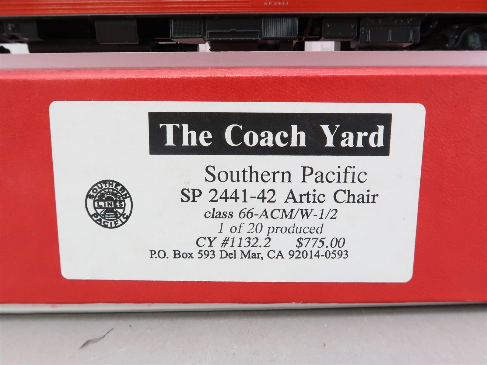 HO Brass Model - TCY 1132.2 SP Southern Pacific Daylight Articulated ...