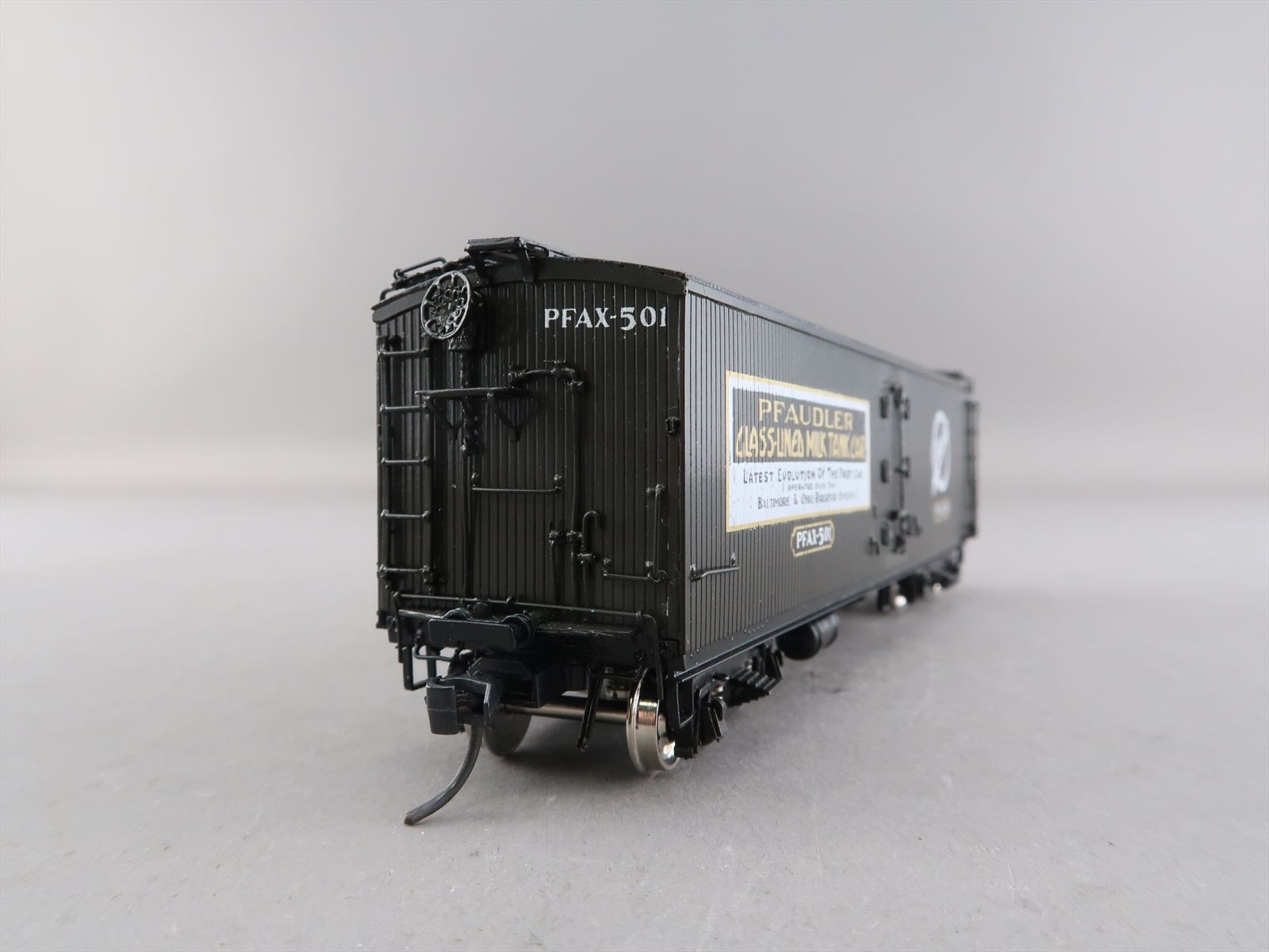 HO Brass Model - PSC 41' PFAX Pfaudler Milk Tank Car #501 - F/P - F.M.