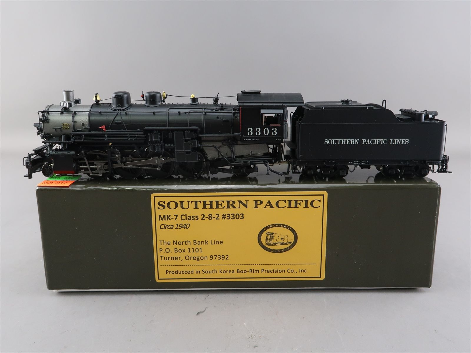 HO Brass Model - NBL North Bank Line SP Southern Pacific 2-8-2 MK-7 ...