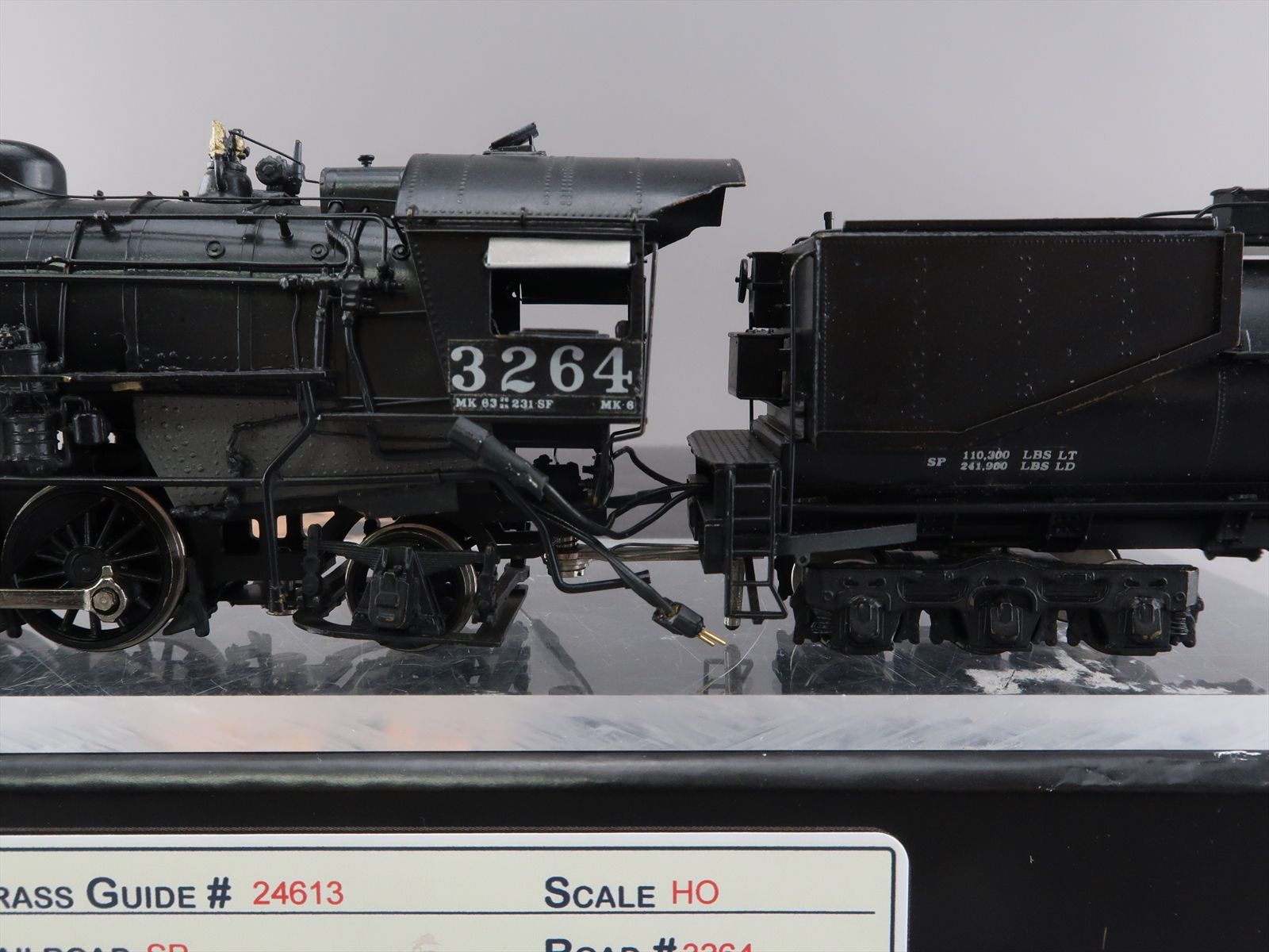 HO Brass Model - ALCO S-131 SP Southern Pacific MK-6 2-8-2 #3264 - Custom - 1980 Run - Rok-Am