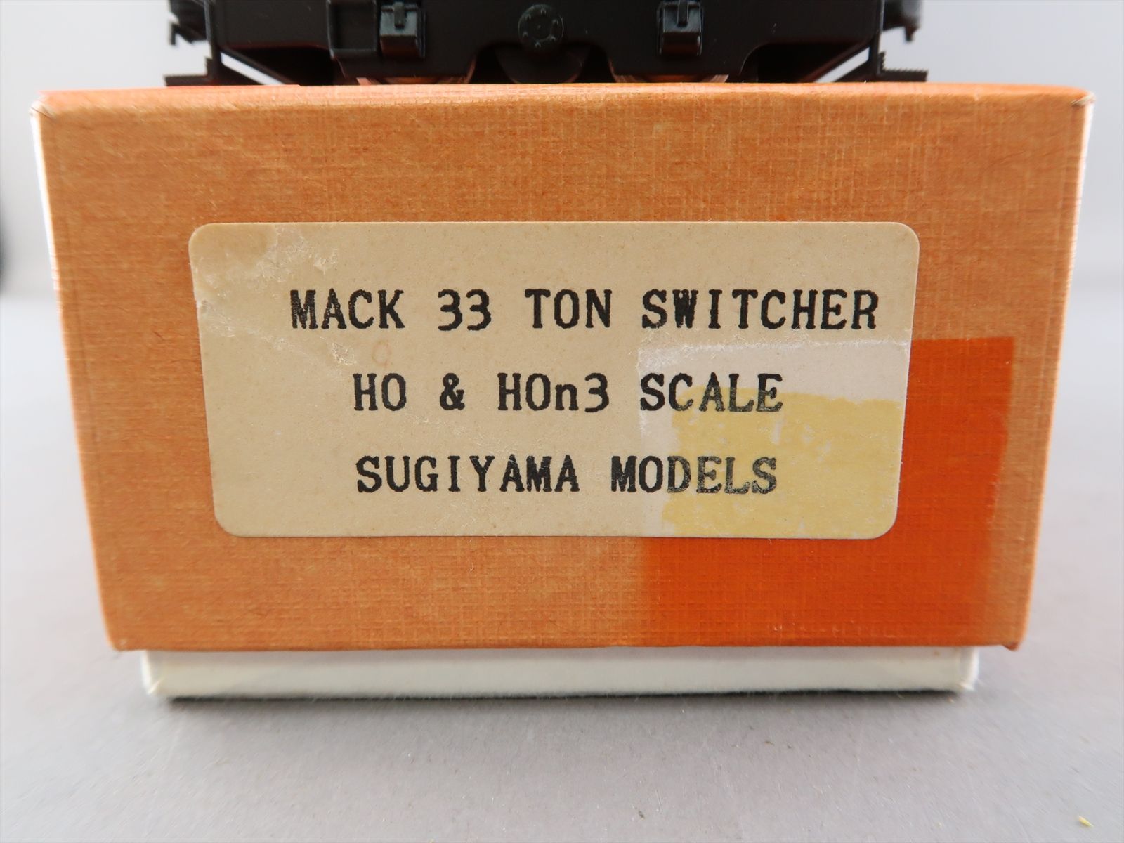 HO Brass Model - Sugiyama 33-Ton 33 Ton Mack Switcher - F/P + Unlettered