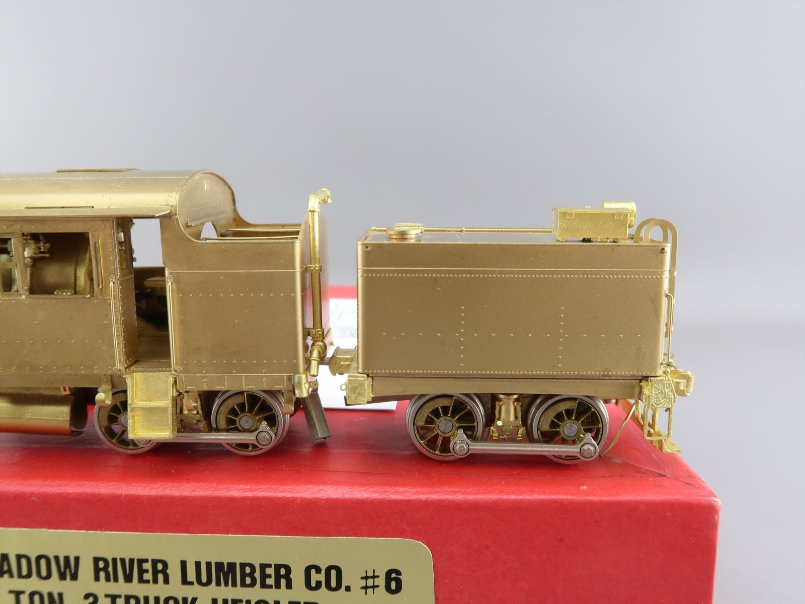 HO Brass Model Train - Key Meadow River - Cass Scenic 90 Ton 3 Truck ...