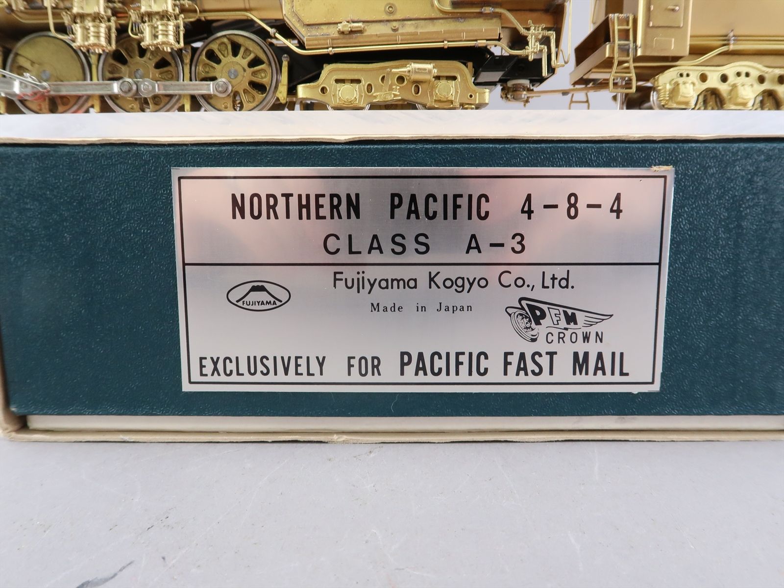 HO Brass Model - PFM Crown NP Northern Pacific A-3 4-8-4 - Unpainted ...