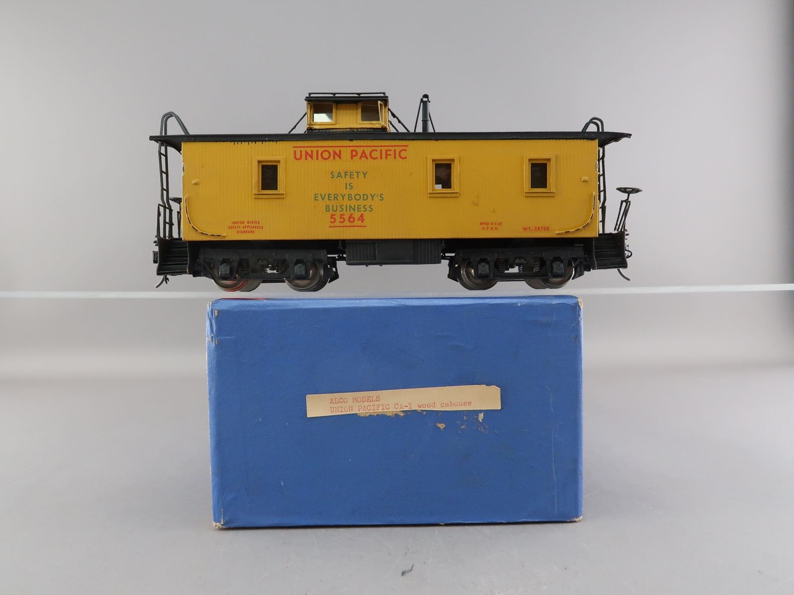 O Brass Model - ALCO X-132 UP Union Pacific CA-1 Wood Caboose #5564 ...