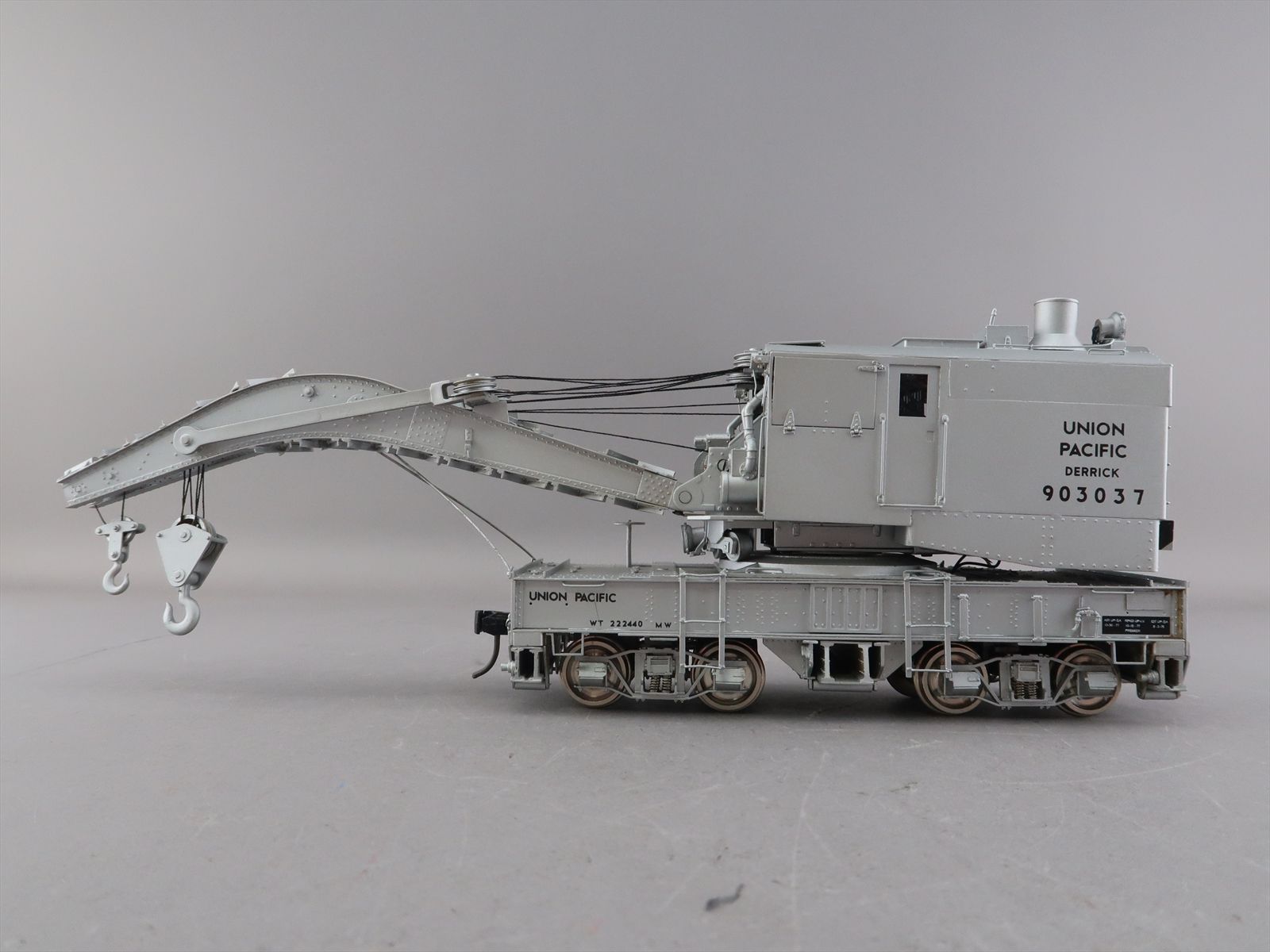 O Brass Model - OMI 0028.1 UP Union Pacific Industrial Brownhoist 120-Ton Crane Enclosed Cab ...
