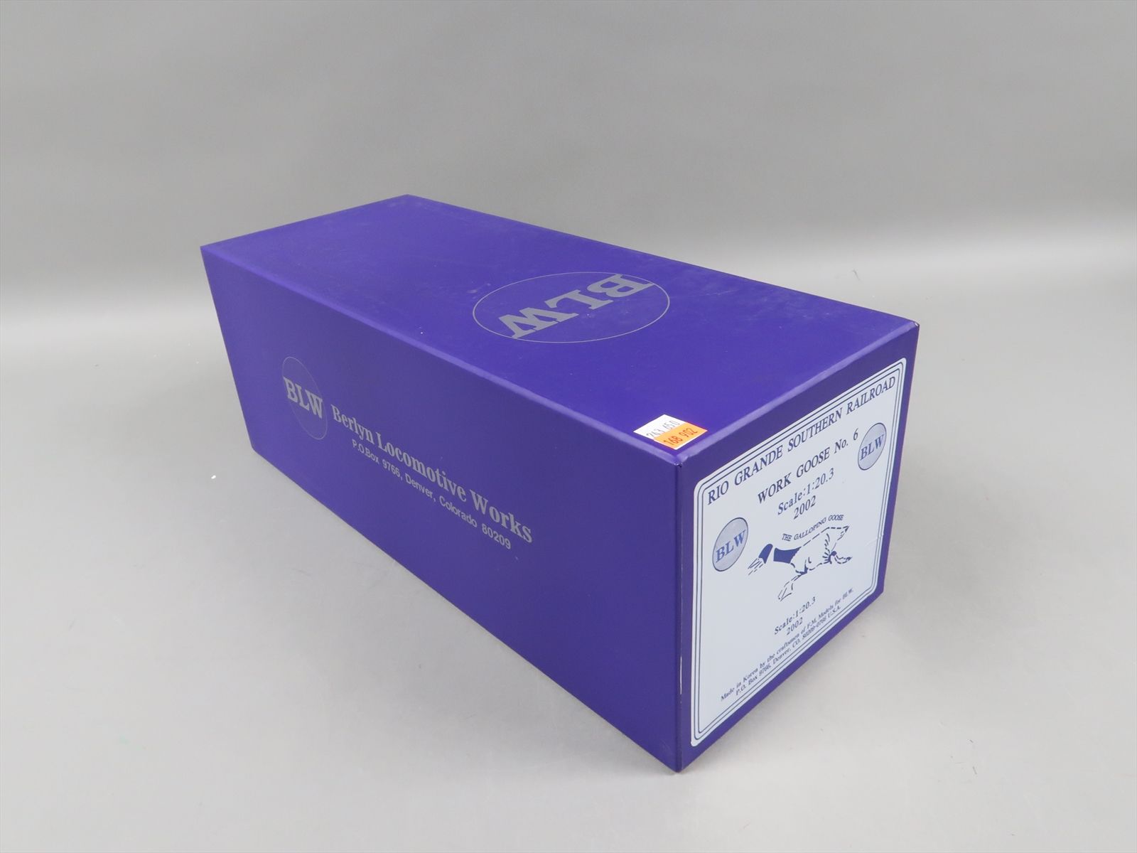 Fn3 1:20.3 Brass Model - BLW Berlyn RGS Rio Grande Southern Galloping ...