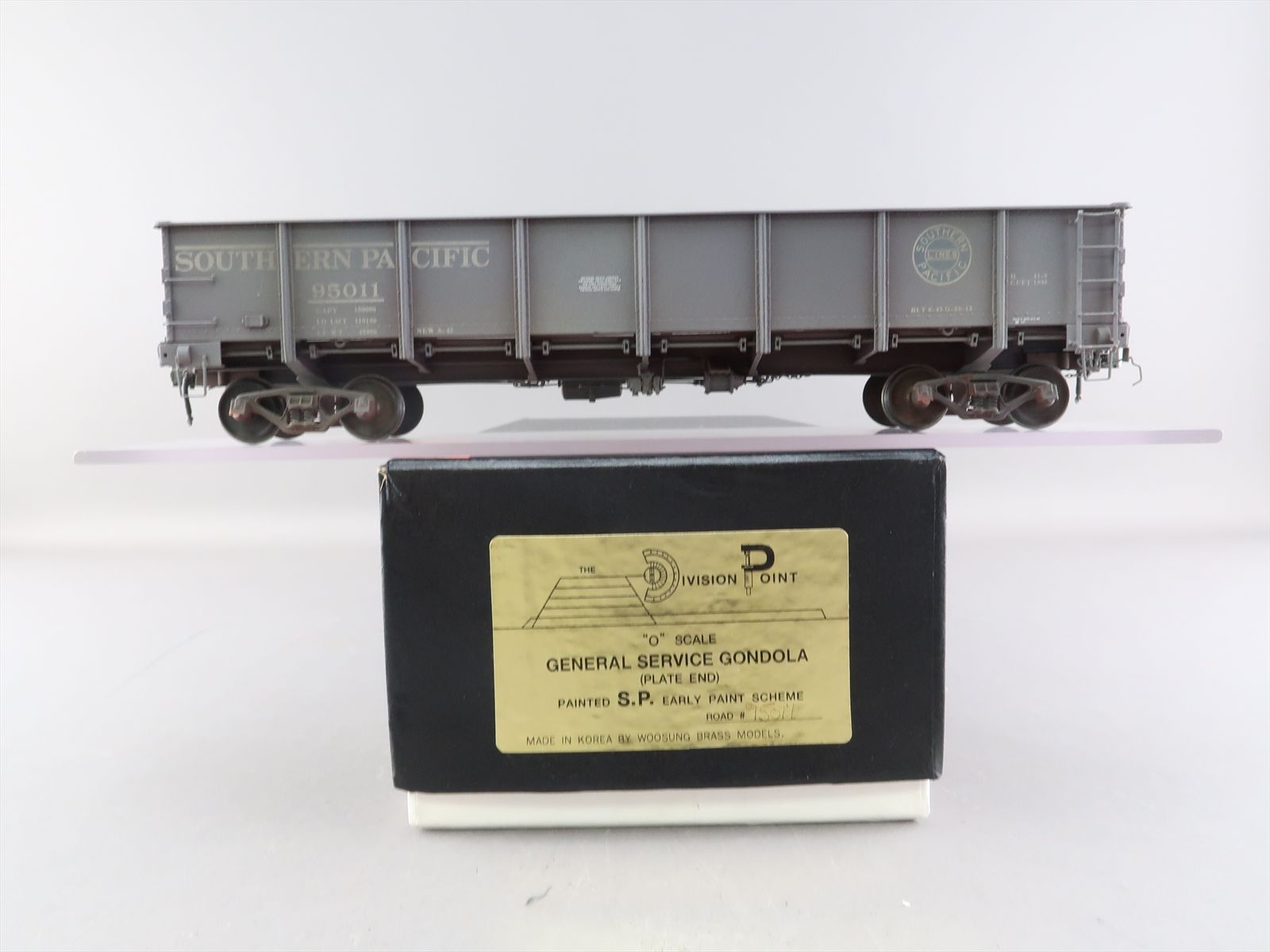 O Brass Model - DP SP Southern Pacific GS General Service Gondola Plate ...