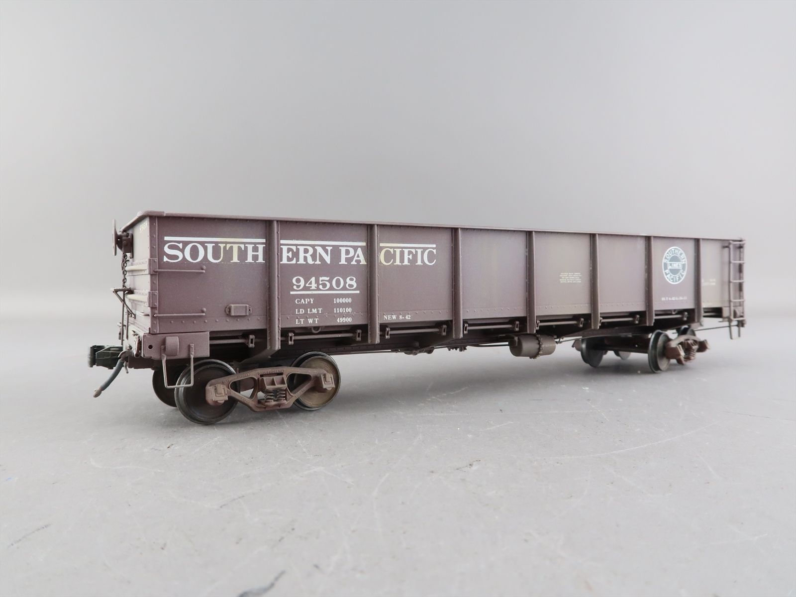O Brass Model - DP SP Southern Pacific GS General Service Gondola Plate ...