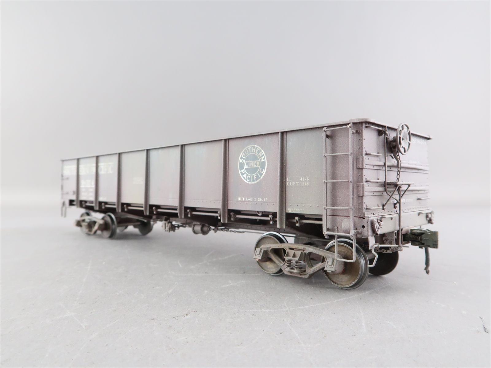 O Brass Model - DP SP Southern Pacific GS General Service Gondola Plate ...