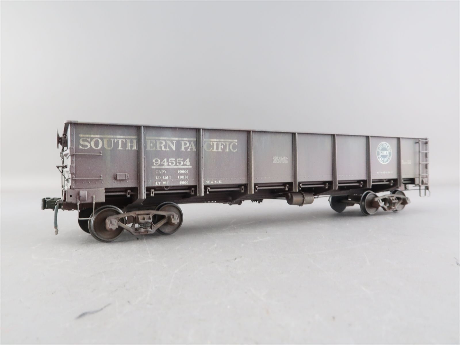 O Brass Model - DP SP Southern Pacific GS General Service Gondola Plate ...