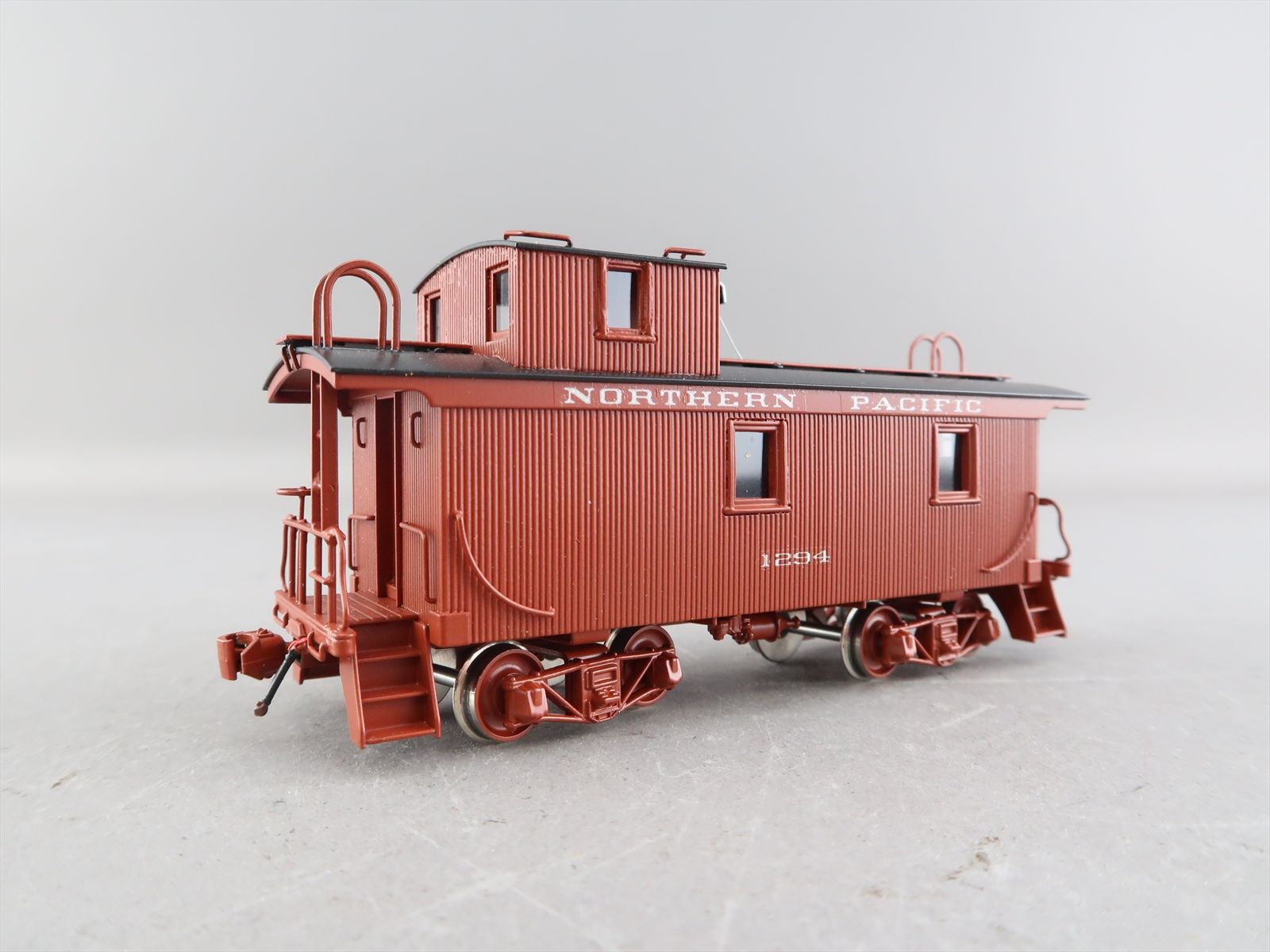 HO Brass Model - NWSL NP Northern Pacific Wood Caboose 1910's #1294 - Custom - 1969 Run - Orion