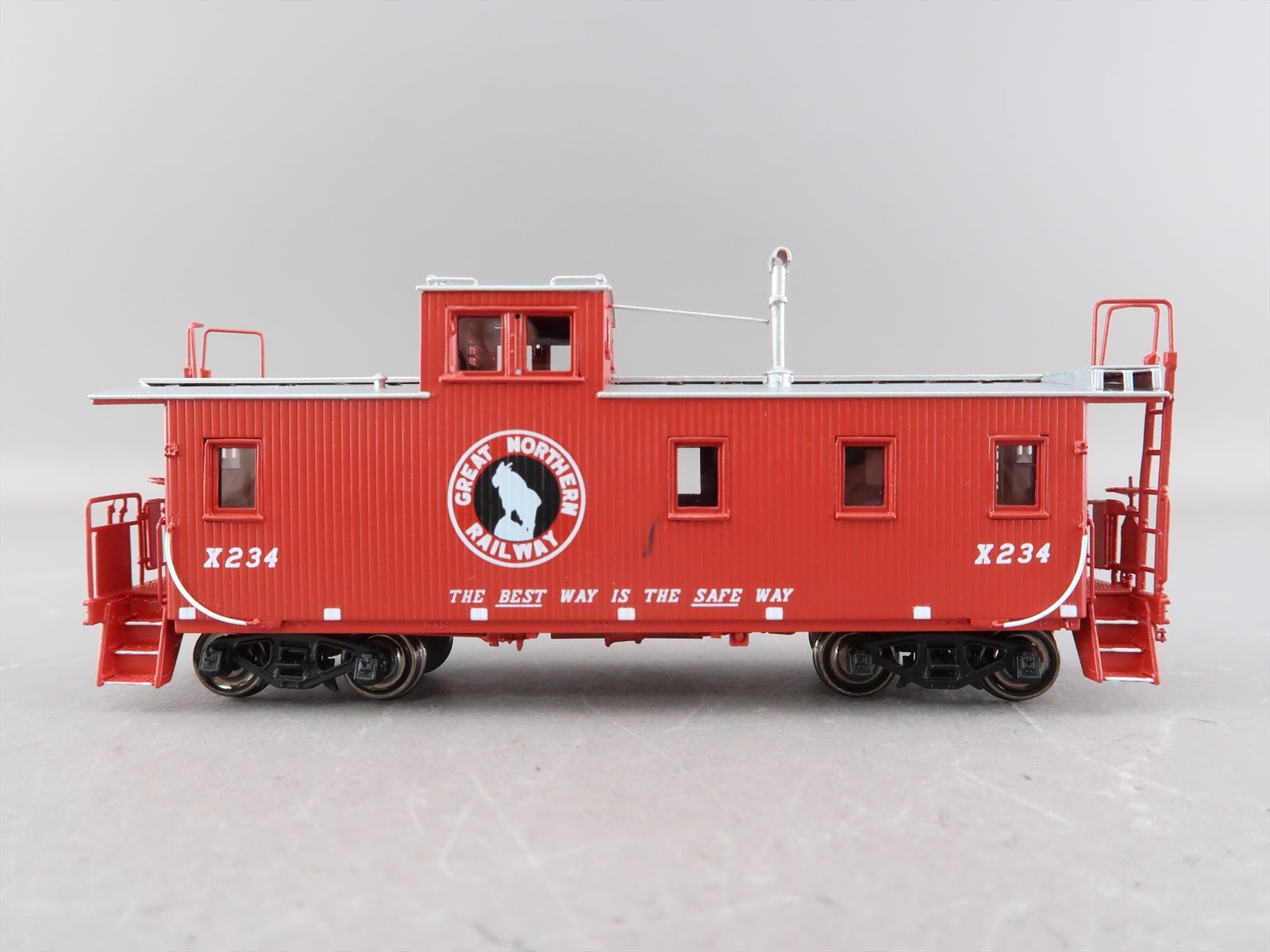 HO Brass Model - OMI 3954.3 GN Great Northern 30' Wood Caboose #X234 ...