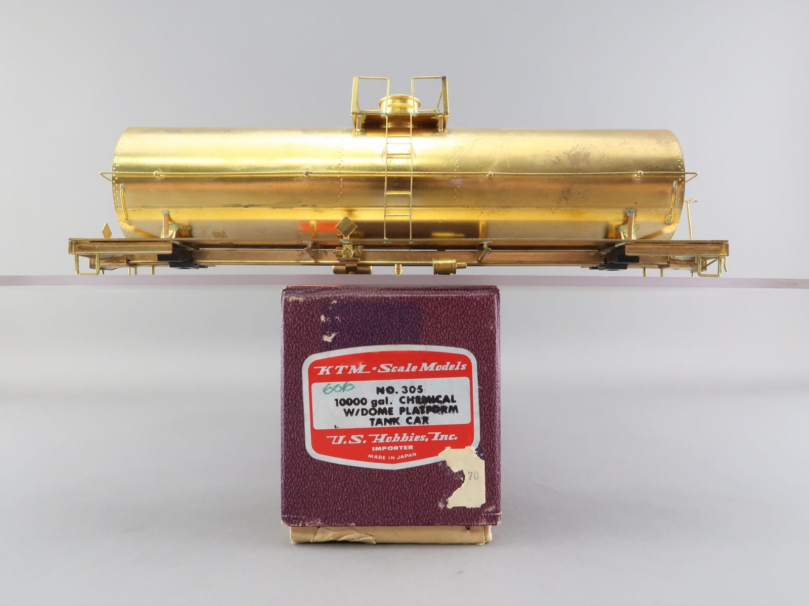 O Brass Model - USH US Hobbies 305 10,000 Gallon Chemical Tank Car ...