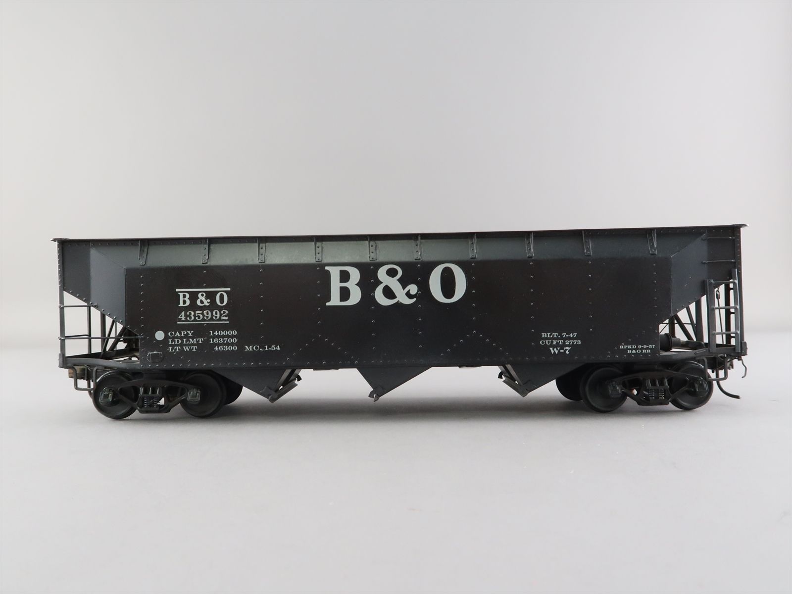 O Brass Model - USH 701 B&O Baltimore & Ohio Offset Side Triple Hopper ...