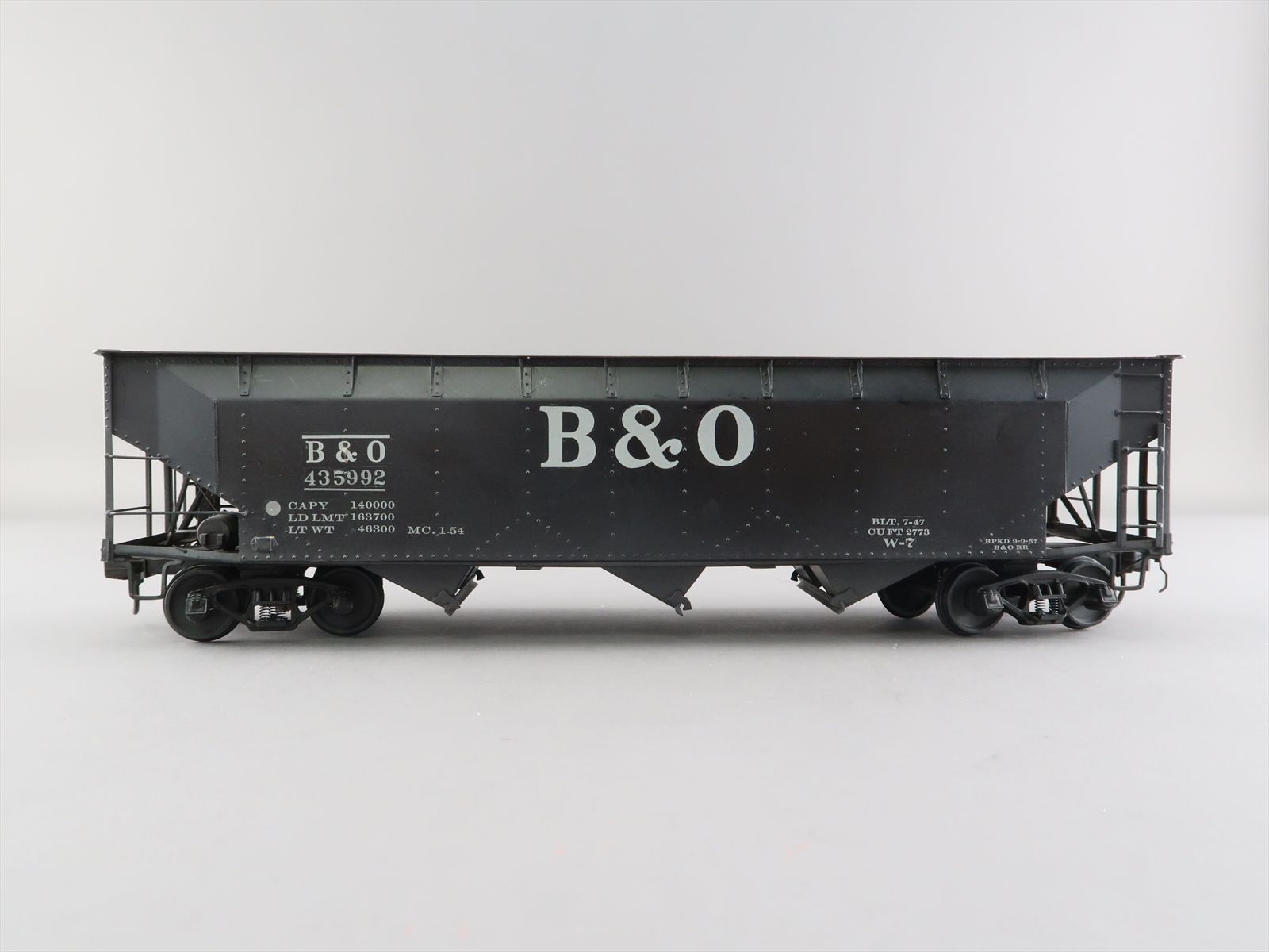O Brass Model - USH 701 B&O Baltimore & Ohio Offset Side Triple Hopper ...