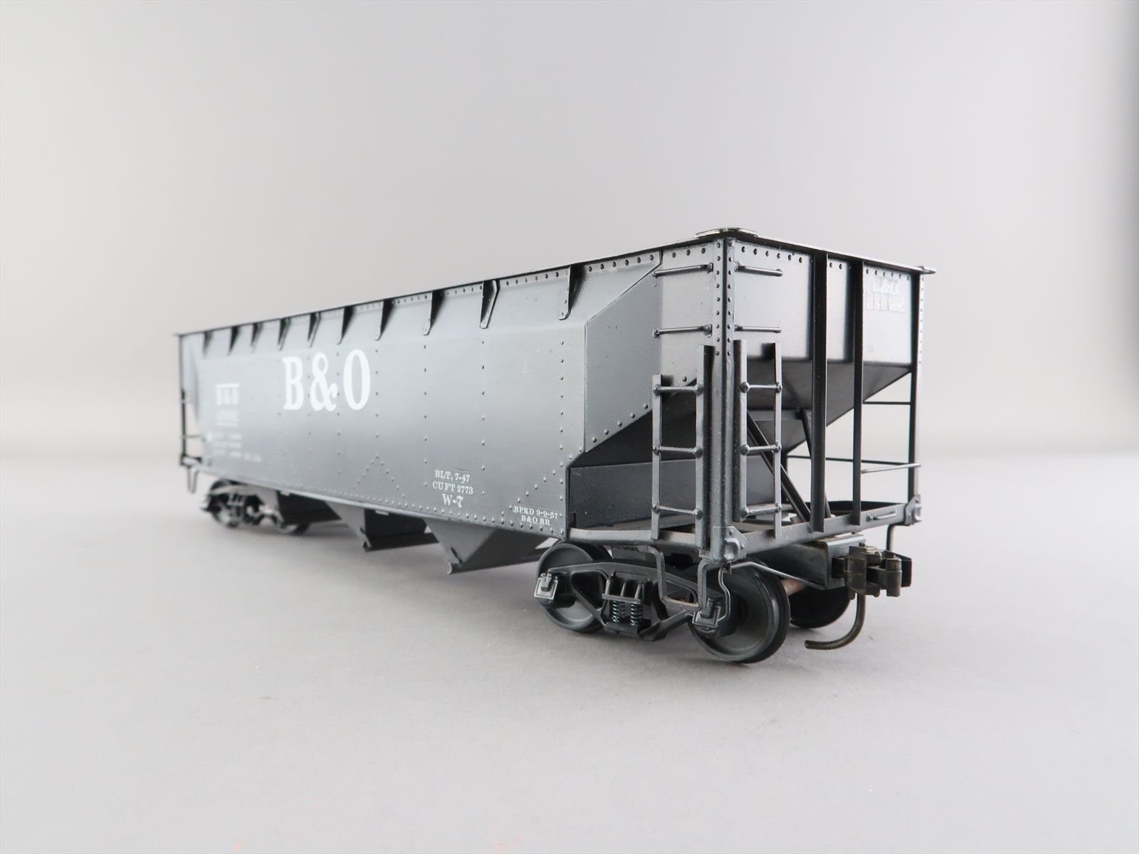 O Brass Model - USH 701 B&O Baltimore & Ohio Offset Side Triple Hopper ...