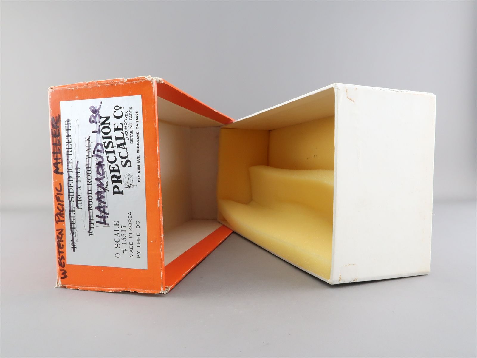 O Brass Model - PSC 15767 WP Western Pacific PS-1 Pullman Standard Boxcar Box Car #19559 ...